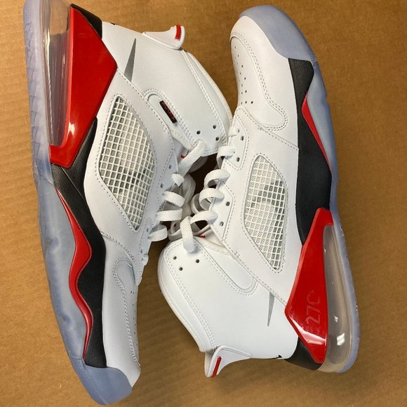 Nike | Shoes | Nike Mens White Air Jordan Mars 27 Cd707000 High Top ...
